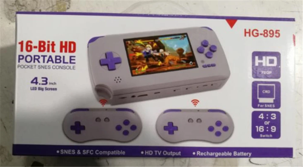 New - Handheld SNES Portable System - Hdmi - munimoro.gob.pe