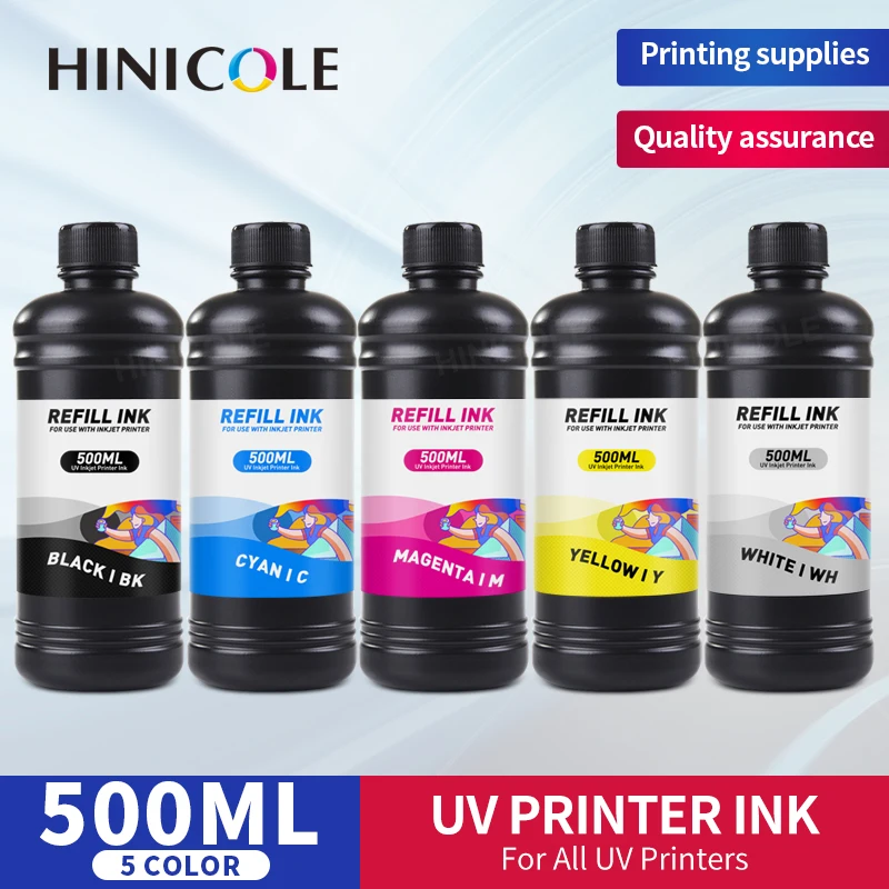 500ML-LED-UV-Ink-For-Epson-L800-L805-L1800-R290-R330-1390-1400-1410 ...