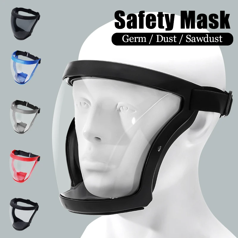 Transparent-Full-Face-Shield-Mask-Head-Eye-Protective-Safety-Cover ...