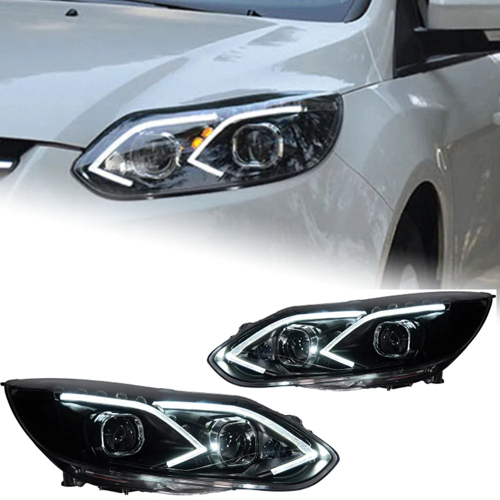 AKD-Car-Styling-Headlights-for-Ford-Focus-LED-Headlight-Projector-Lens ...