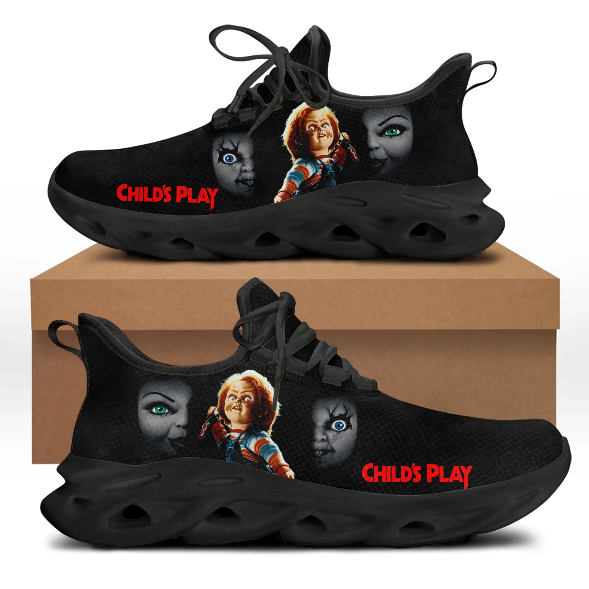 Childs-Play-Chucky-Horror-Movie-Flats-Sneakers-Mens-Womens-Sports ...