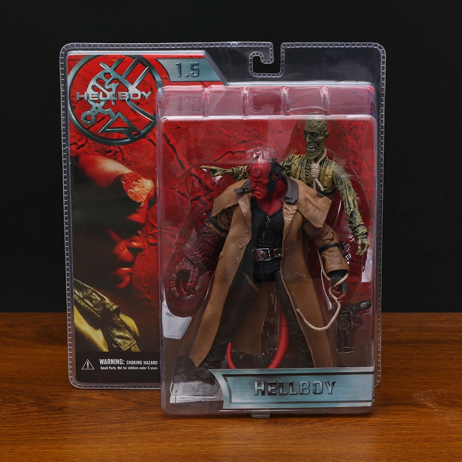 Mezco-Open-Mouth-Hellboy-with-Ivan-Action-Figure-Model-Toy-Doll ...