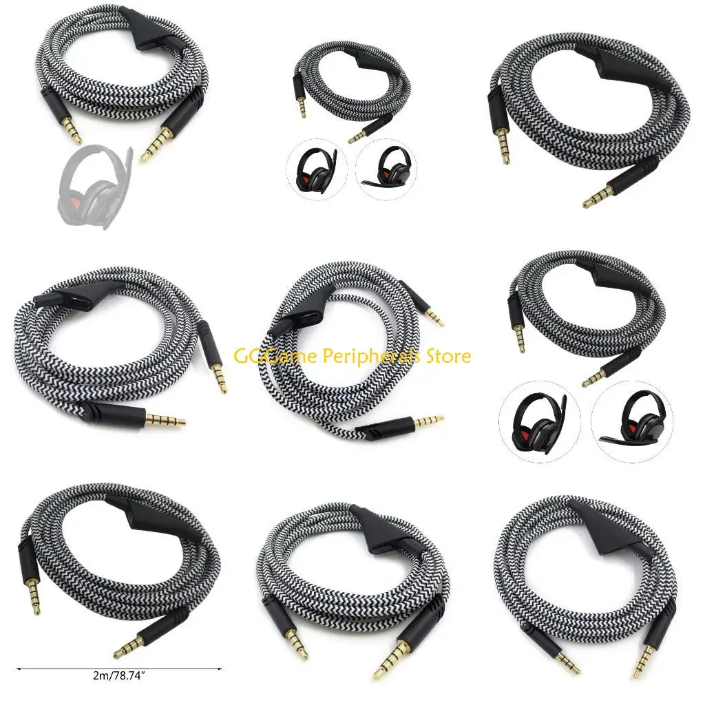 U55B Inline Mute Talkback Cable Aux Cord for Astro A10 A40 A30 Gaming ...