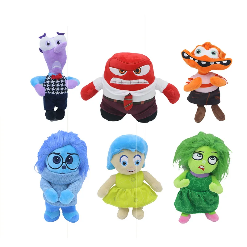 New-Inside-Out-2-Plush-Anxiety-Doll-Cute-Joy-Fear-Anger-Disgust-Sadness ...