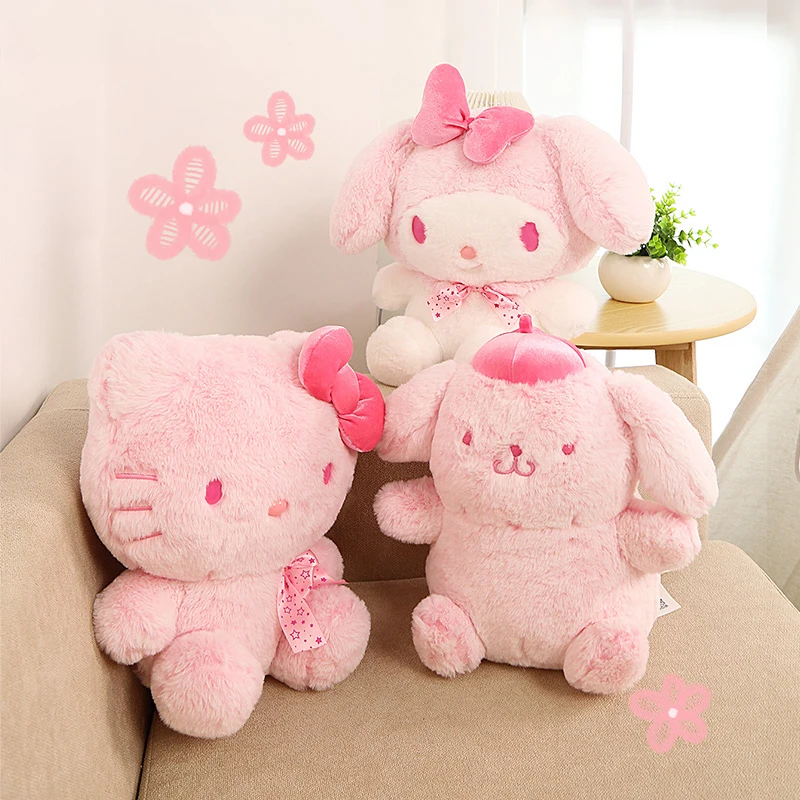 Juguetes de peluche Kawaii Sanrio Hello Kitty My Melody, muñeco de ...
