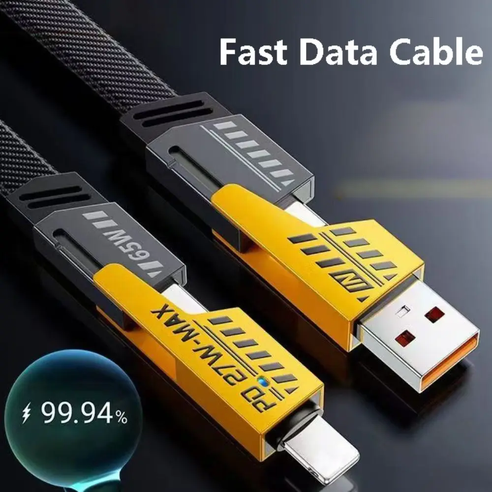New-4-in-1-Fast-Data-Cable-Fast-Charging-Dual-Type-C-Extension-Cable ...