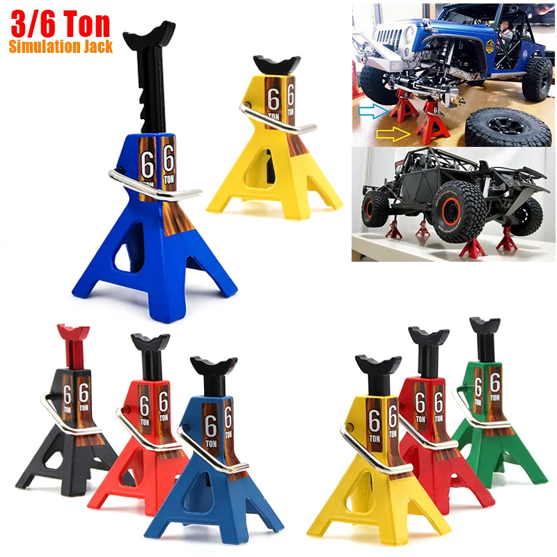3-6-Ton-Floor-Simulation-Jack-Stands-Lift-Pair-Rack-for-Remote-Toy-Car ...