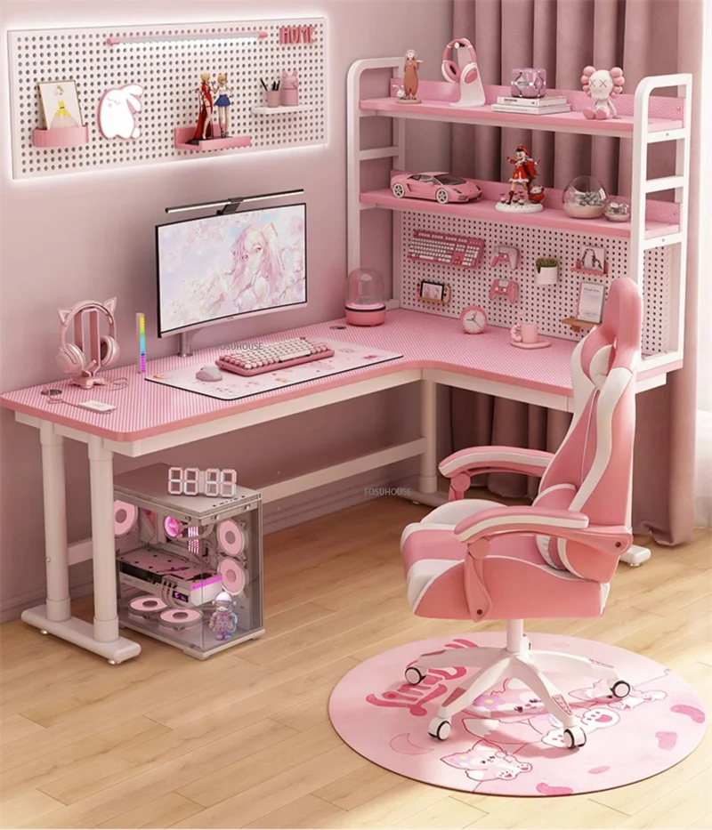 Study desk pink store