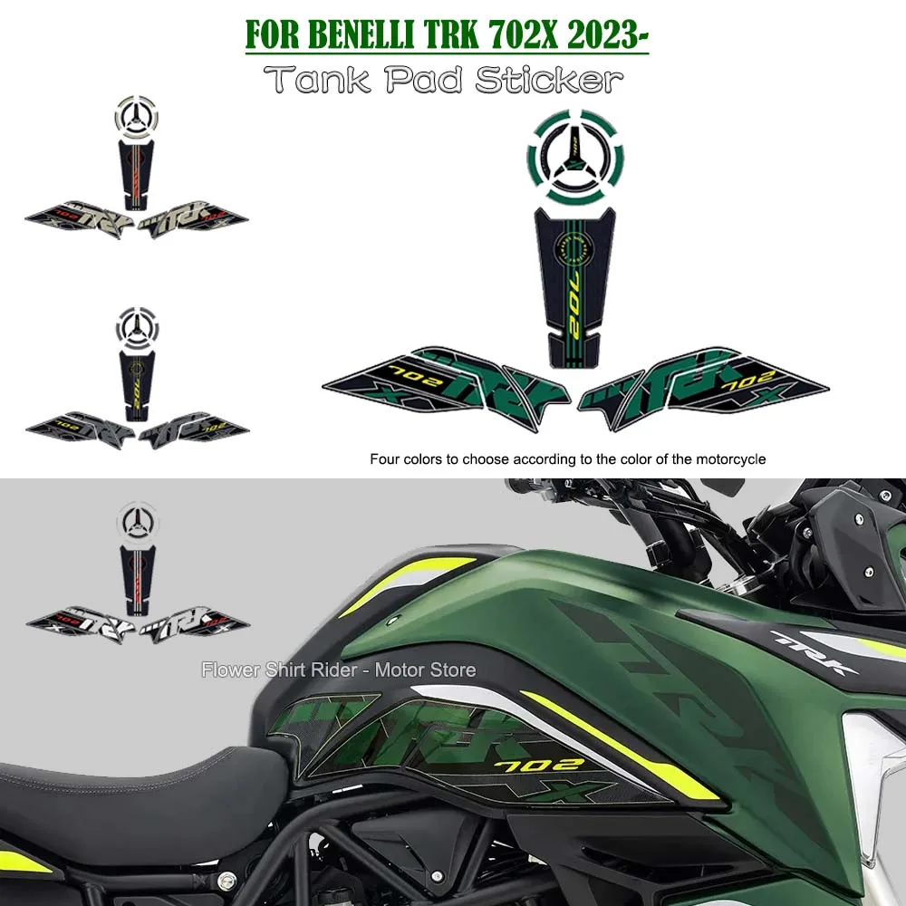 For-Benelli-TRK-702X-2023-Motorcycle-Tank-Pad-3D-Gel-Epoxy-Resin ...
