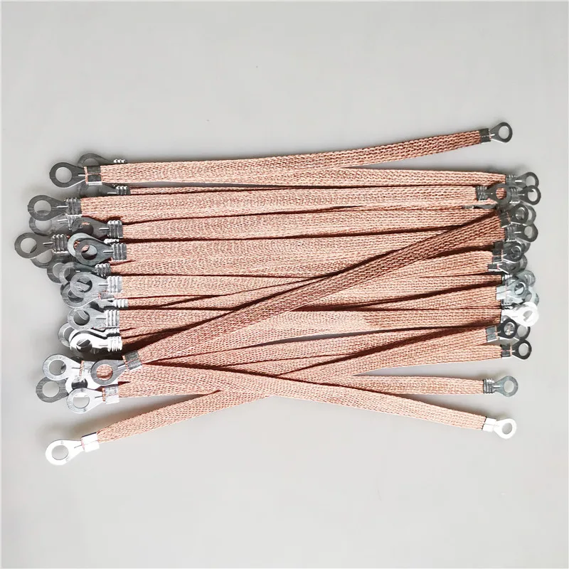 30-50-100pcs-12-30cm-4-square-Aluminium-copper-Alloy-Engine-Braided ...