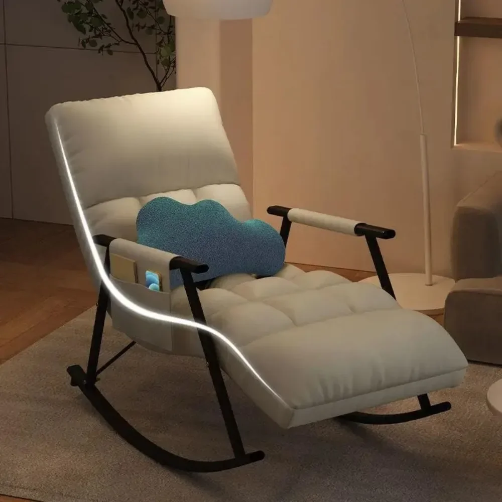 Rocking-Lounge-Chair-Single-Chair-Bed-Relaxing-Recliner-Balcony ...