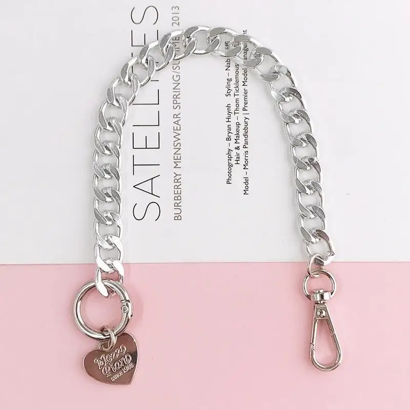 JOStrap-Long-sac-main-en-m-tal-Love-Coussins-pendentif-poign-e-or ...