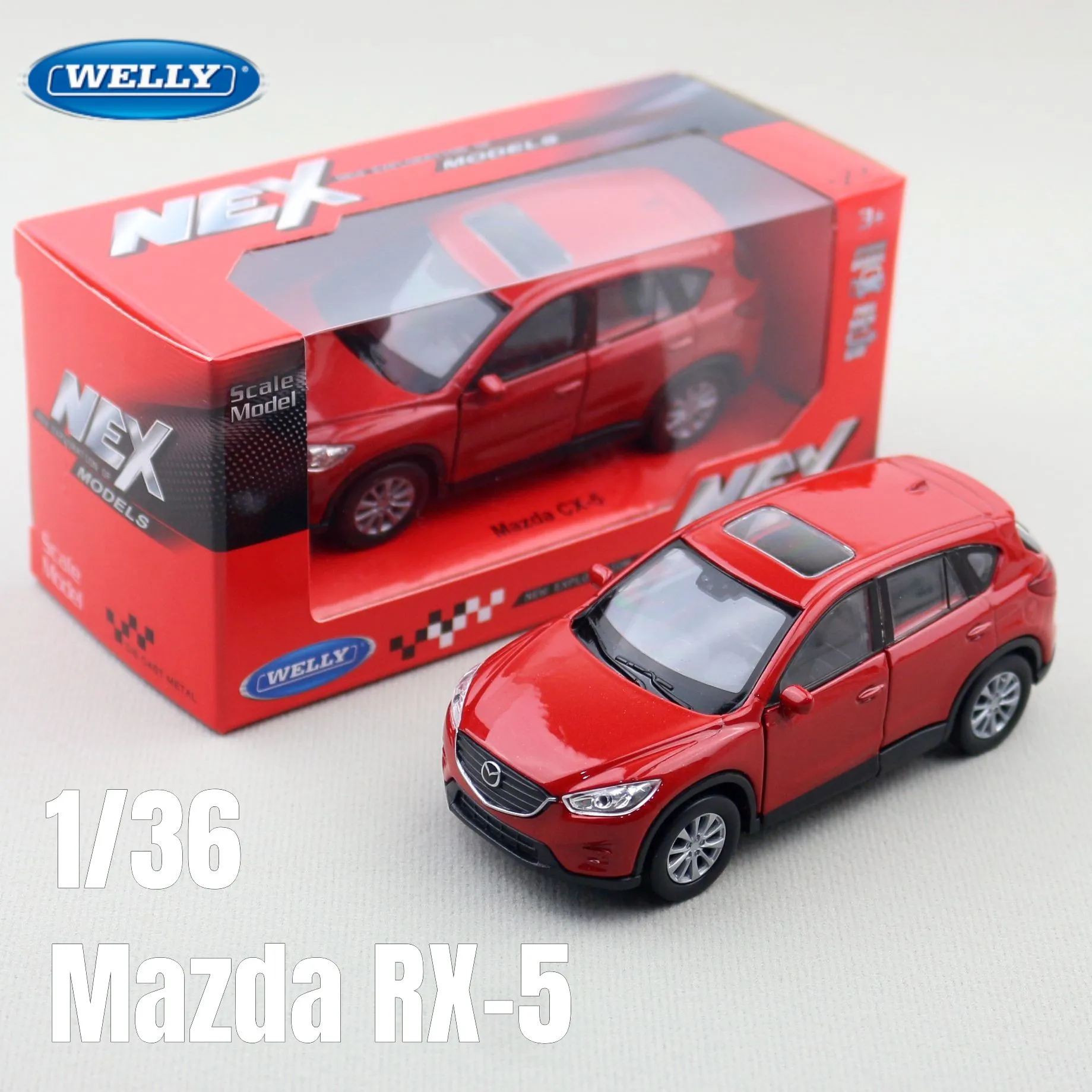 1-36-Mazda-CX5-CX-5-Toy-Car-Welly-SUV-Sport-Miniature-Diecast-Model ...