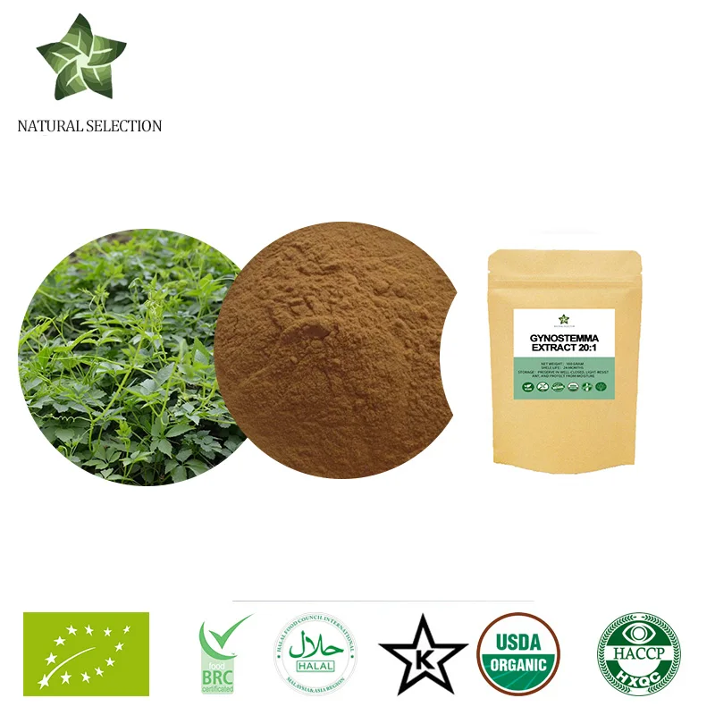 100g-1000g High Quality 100% Pure Gynostemma,Jiaogulan, Free Shipping ...