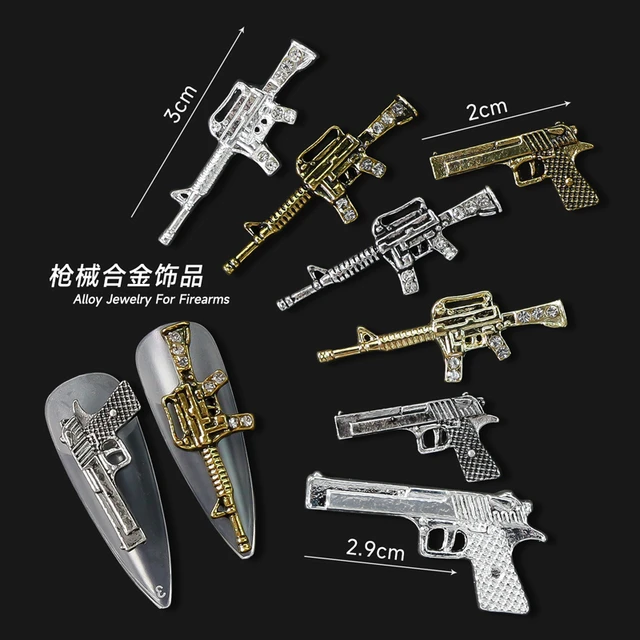 Diamond Encrusted Gun
