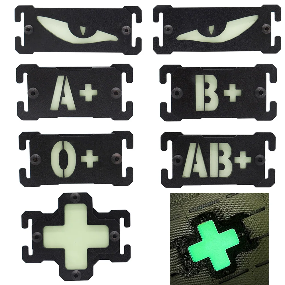 Tactical-Outdoor-Light-Marker-Glow-In-Dark-Patch-Molle-Luminous-Marker-Safety-Signal-Luminous ...