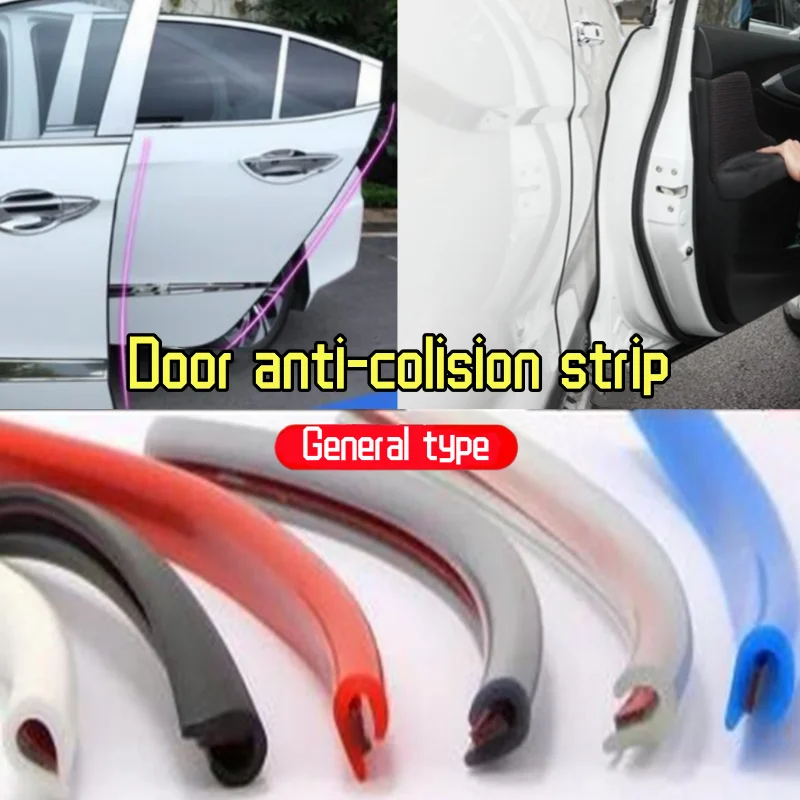 Car Door Anti Collision Strip U Type Universal Car Door Protection Edge ...