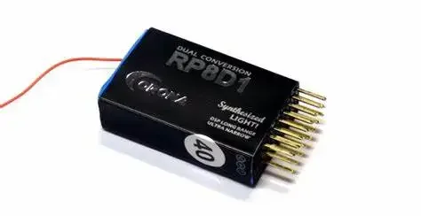 CORONA RP8D1 40Mhz 72MHz 8CH dual conversion synthesized receiver for ...
