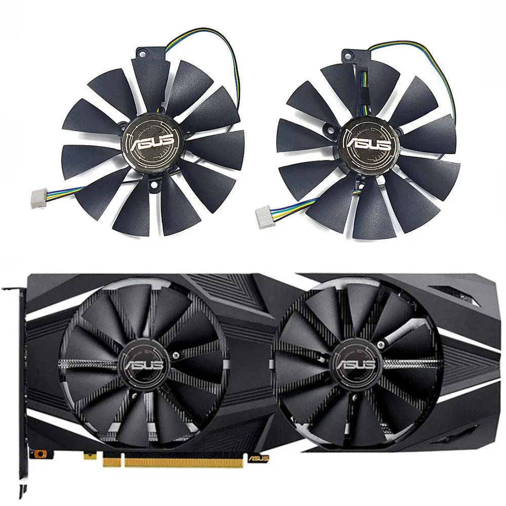 Ventilador de GPU de 87MM, 4 pulgadas, FDC10U12S9 C, 2060, 2070, DUAL ...