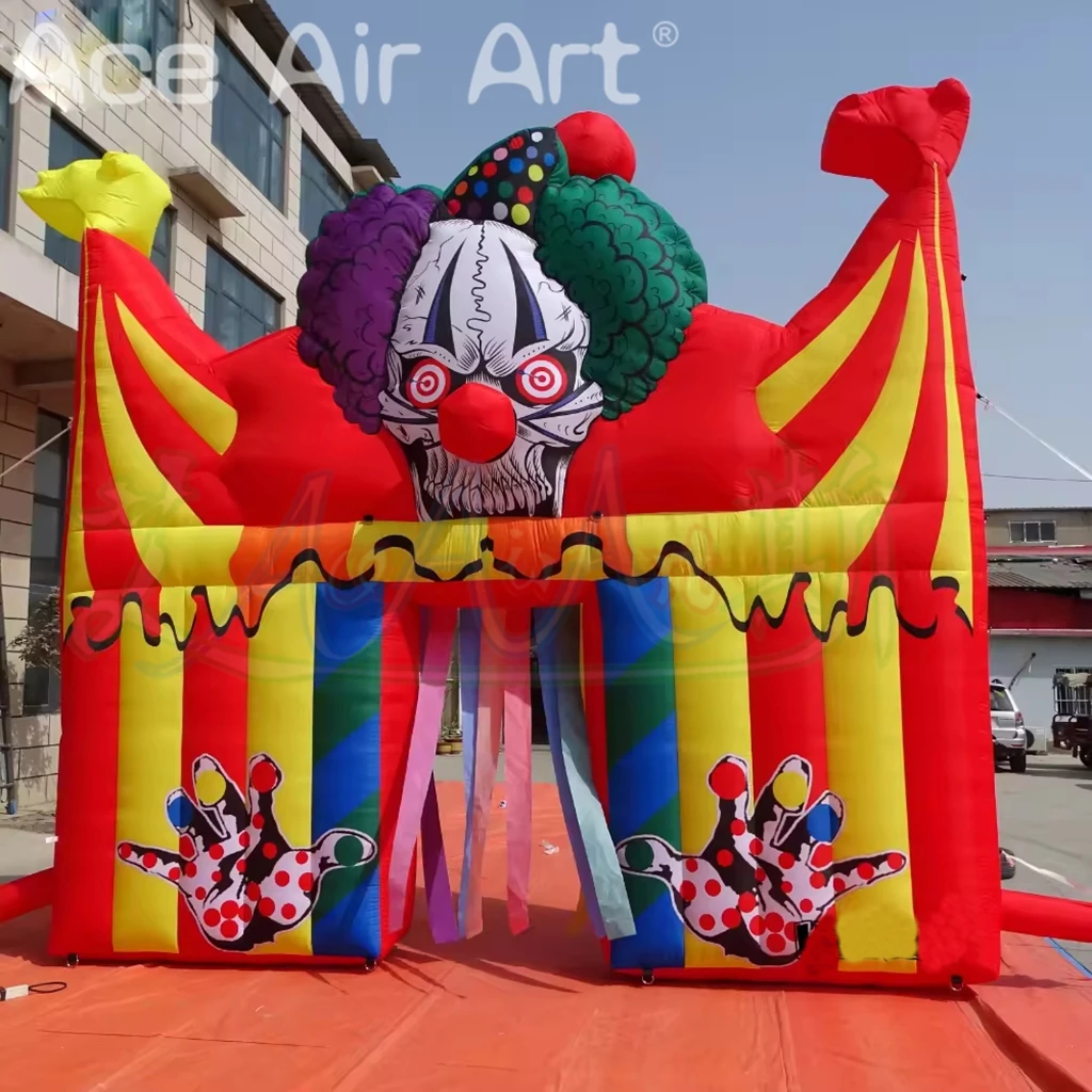 Halloween Party Clown Theme Inflatable Circus Arch Outdoor Inflatable ...