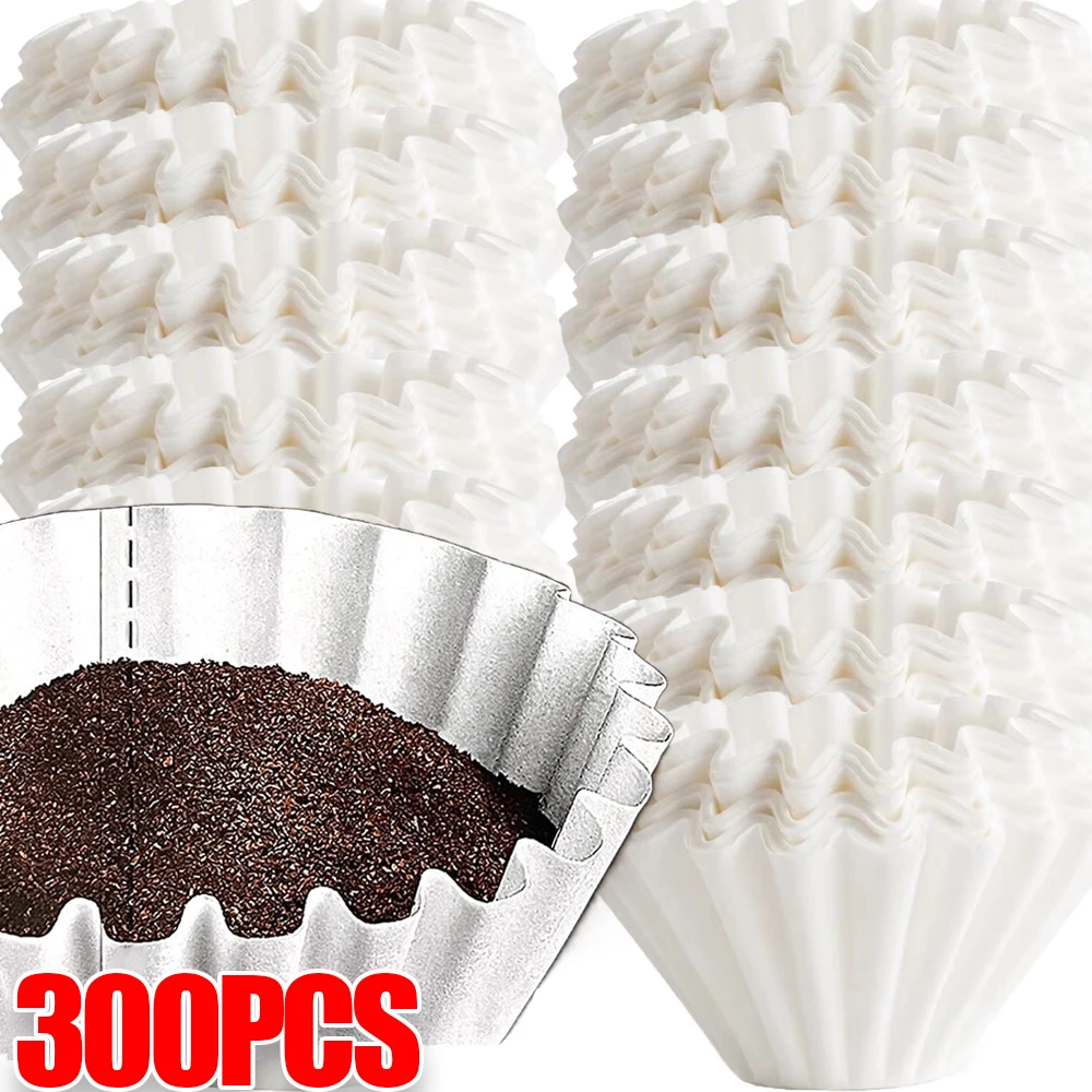 300-50PCS-Disposable-Coffee-Filters-Manual-Drip-Coffee-Ripple-Filter ...