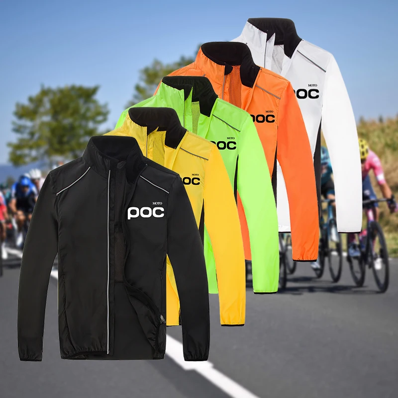 MOTO POC Ultra Light Windproof Cycling Jackets Men Women Waterproof ...