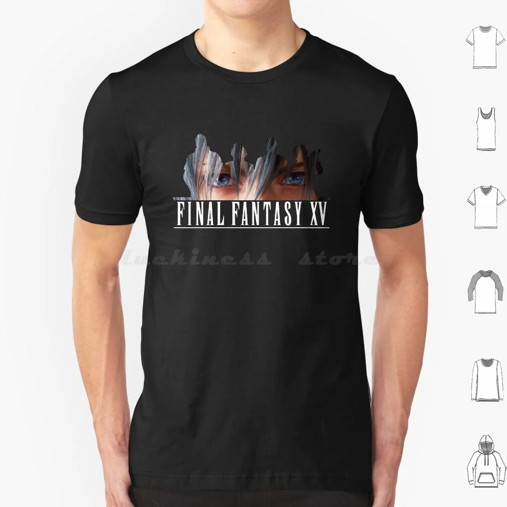 Noctis T Shirt Big Size 100% Cotton Ffxv 15 Fifteen Noctis Lucis Caelum ...