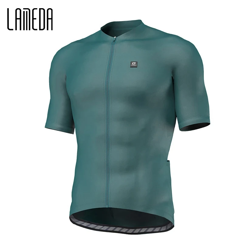 LAMEDA-Cycling-Jersey-Men-Short-Sleeve-Road-Bike-Top-Clothing-Full-Zipper-Bicycle-MTB-Jersey ...