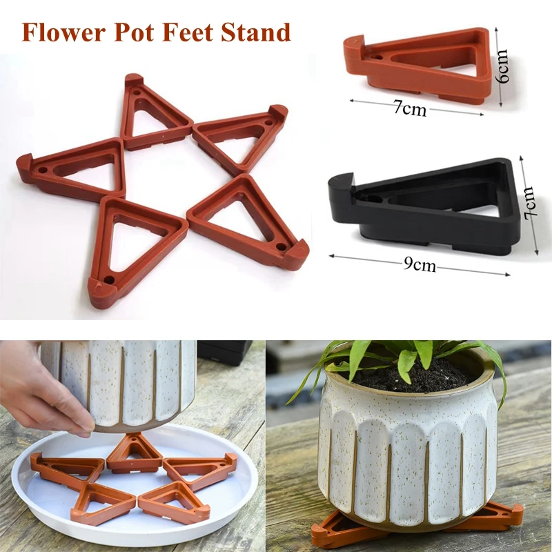 6-12PCS-Garden-Plant-Flower-Pot-Feet-Stand-Flowerpot-Foot-Pad-Flowerpot ...