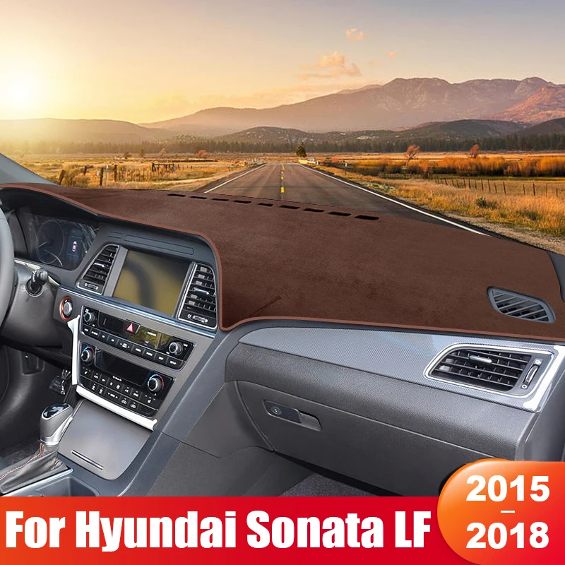 For-Hyundai-Sonata-LF-2015-2016-2017-2018-Car-Dashboard-Sun-Shade-Cover ...