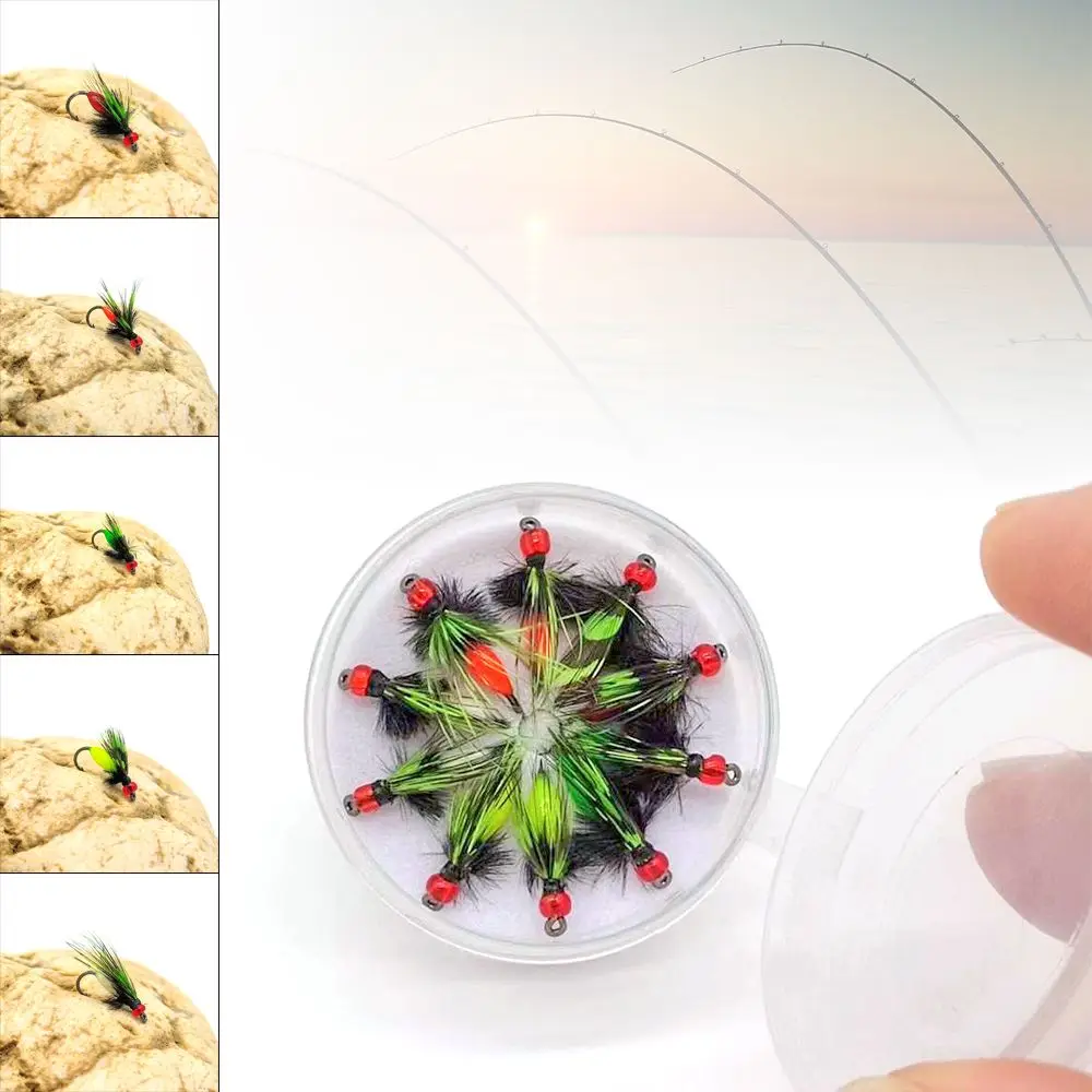 14-5pcs-Fly-Hook-Insects-Flies-Fly-Fishing-Lures-Bait-High-Steel-Hook ...