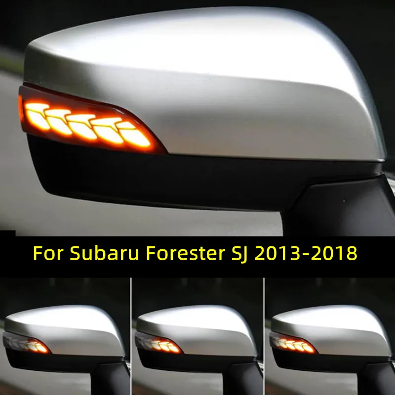 2x-LED-Dynamic-Turn-Signal-Lights-For-Subaru-Forester-SJ-2014-2015-2016 ...
