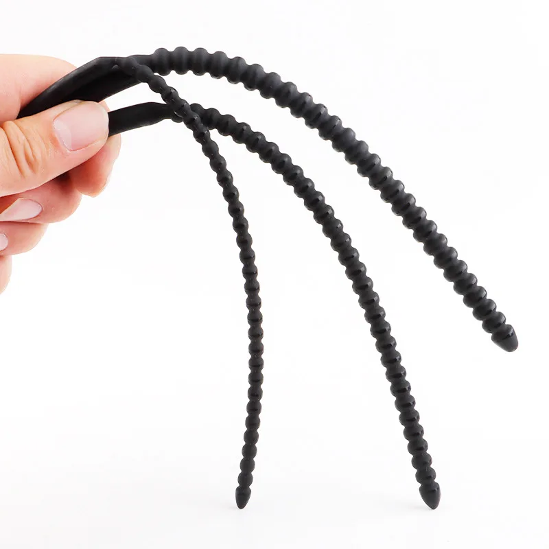 Silicone-Urethral-plug-Dilator-Bladder-Stimulation-Horse-Eye-Stick ...