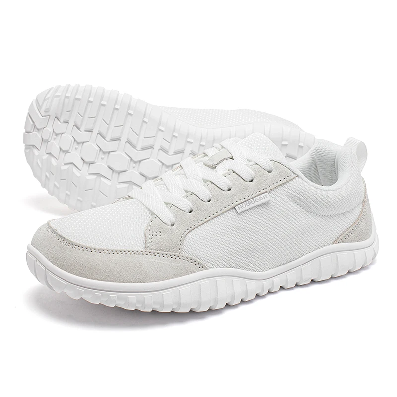 HOBIBEAR Mens Womens Walking Shoes Wide Toe Comfortable Casual Running ...