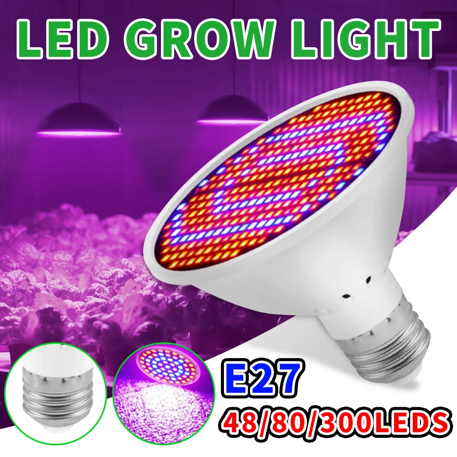 E27-LED-Grow-Light-Full-Spectrum-48-80-300leds-Phyto-Grow-Lamp ...