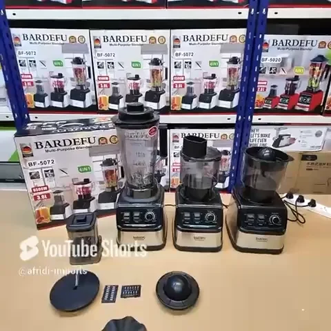 German BARDEFU Juicer Blender Machine - 9500W Powerful Motor - 3 Liter ...