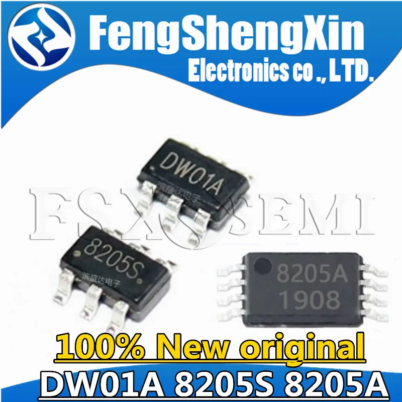 20-50-100-pcs-DW01-DW01A-8205S-FS8205S-SC8205S-SOT23-6-8205A-TSSOP8 ...