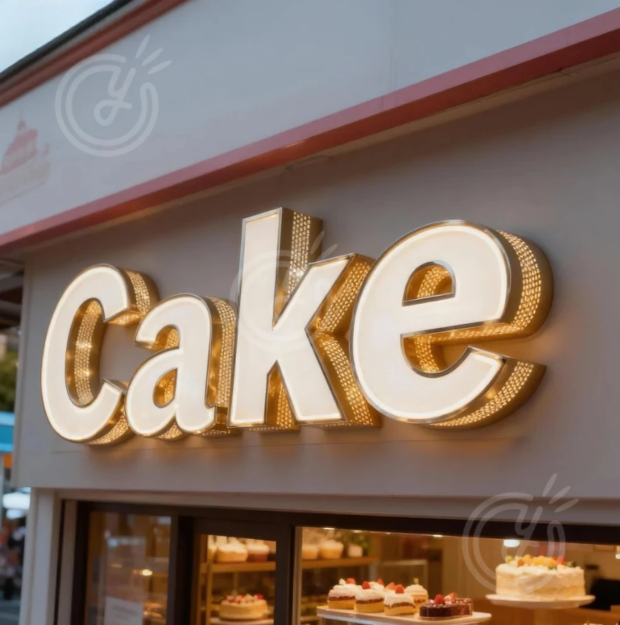 Outdoor Custom Light Sign Business Acrylic Logo Company Neon Led ...