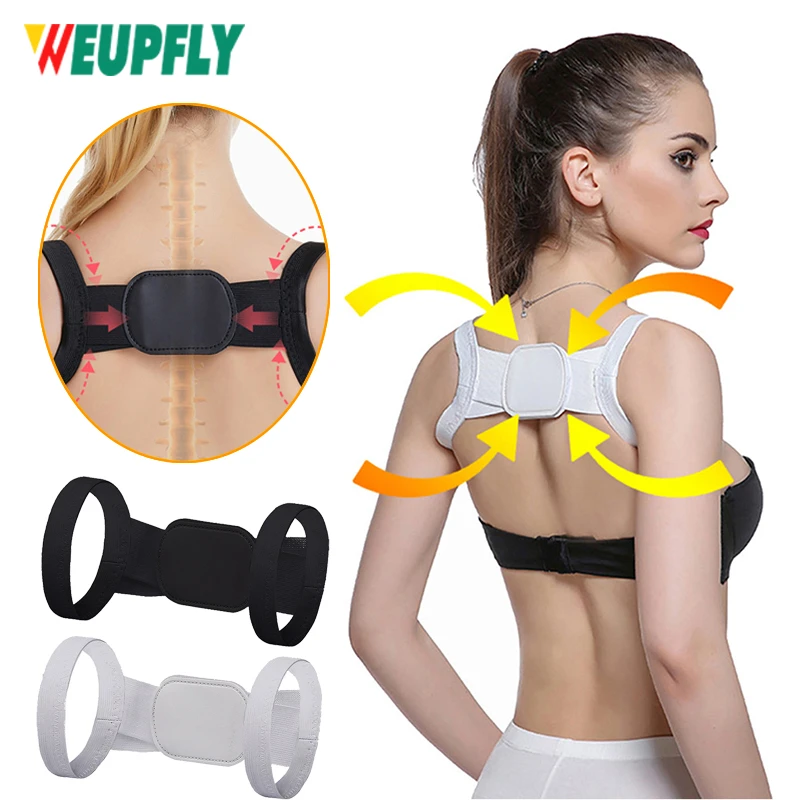 1Pcs Posture Corrector Adjustable Clavicle Brace Perfect for Shoulder Support, Upper Back & Neck ...