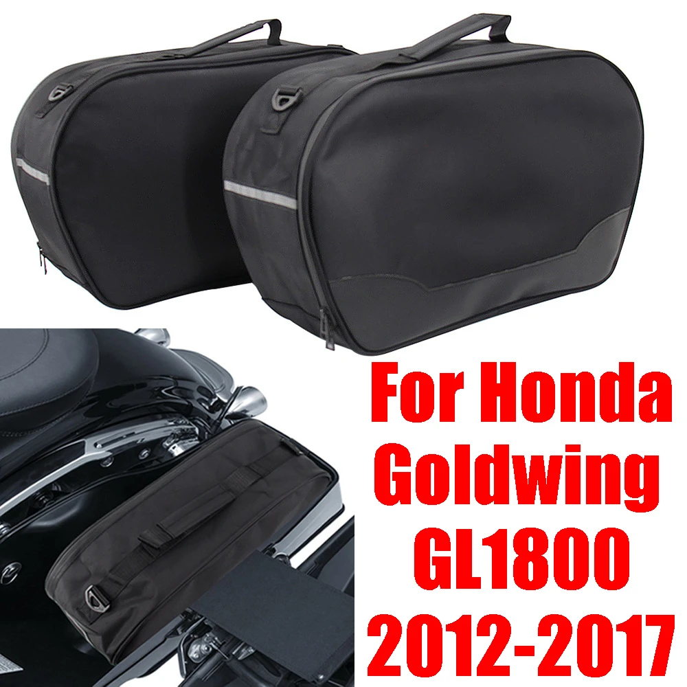 Motorcycle Trunk Side Luggage Storage Saddle Bag Liner Bag For Honda ...