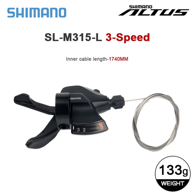 Shimano Altus SL-M315 MTB Shifter Lever 3x8 Speed 3x7 Speed Mountain Bike Shift Trigger 27S 21S ...