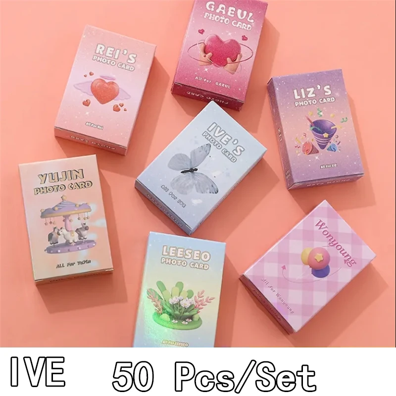 KPOP-IVE-LOVE-DIVE-ELEVEN-Lomo-Cards-Photocards-lbum-LIZ-Girls-Group ...