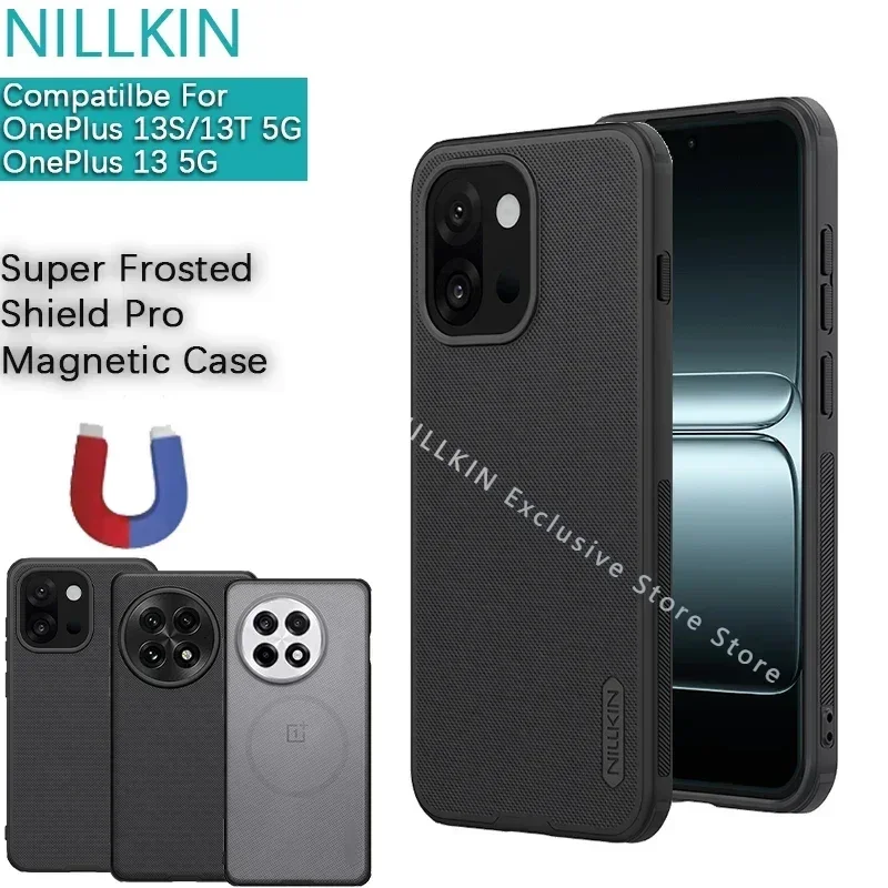 Nillkin For OnePlus 13 Super Frosted Shield Pro Magnetic Hard shock ...