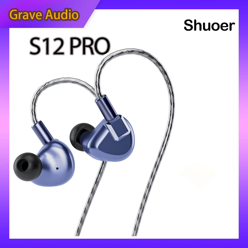 LETSHUOER auriculares S12 Pro, dispositivo de audio plano de 14,8mm, Hi ...
