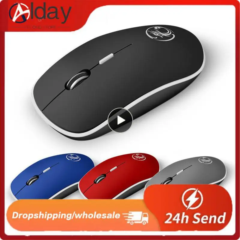iMice-Wireless-Mouse-Silent-Computer-Mouse-1600-DPI-Ergonomic-Mause ...