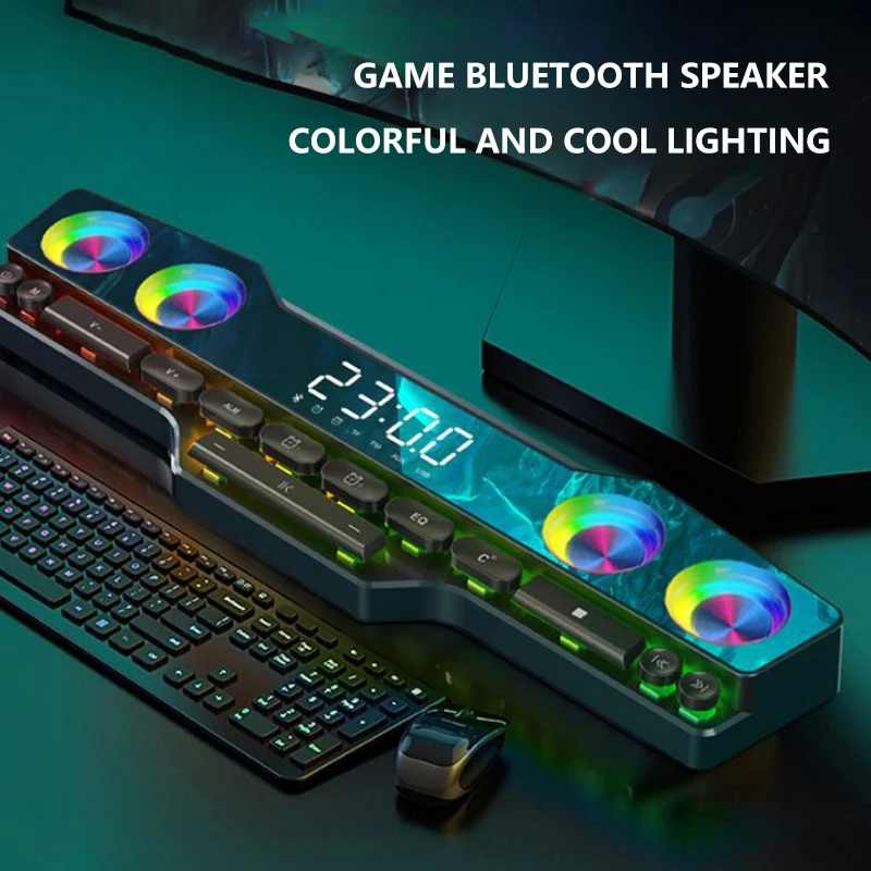 RGB-Lighting-Wireless-Bluetooth-Speaker-HiFi-3D-Stereo-Subwoofer ...