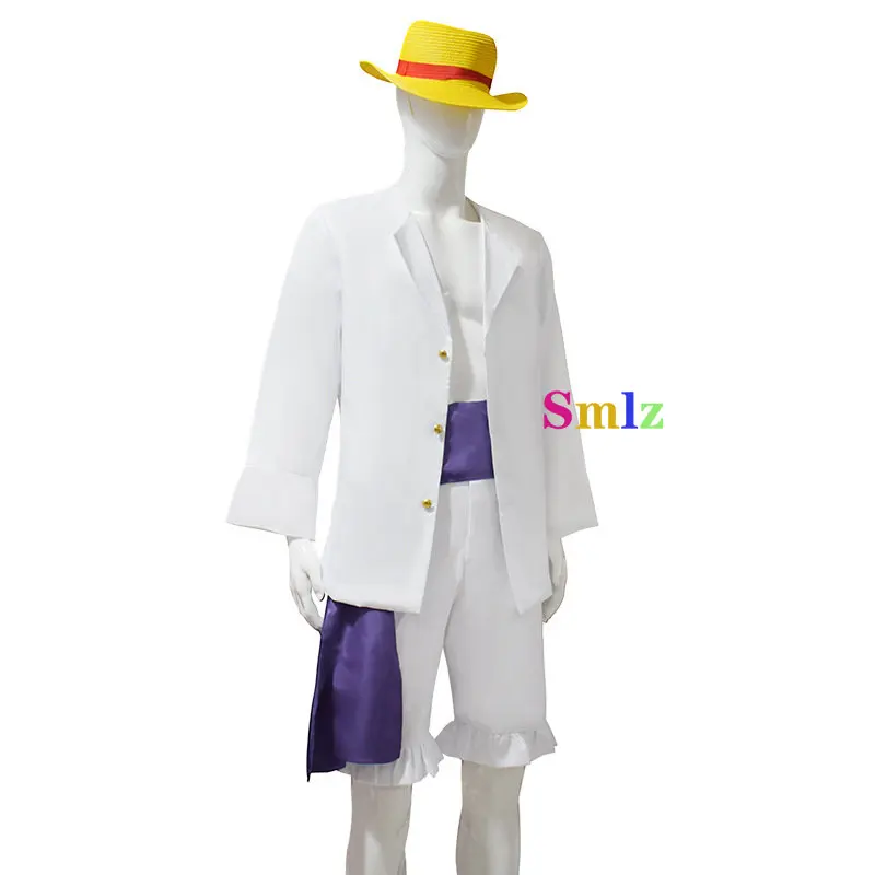 Luffy Gear 5 Costume - Complete One Piece Nika Form Set