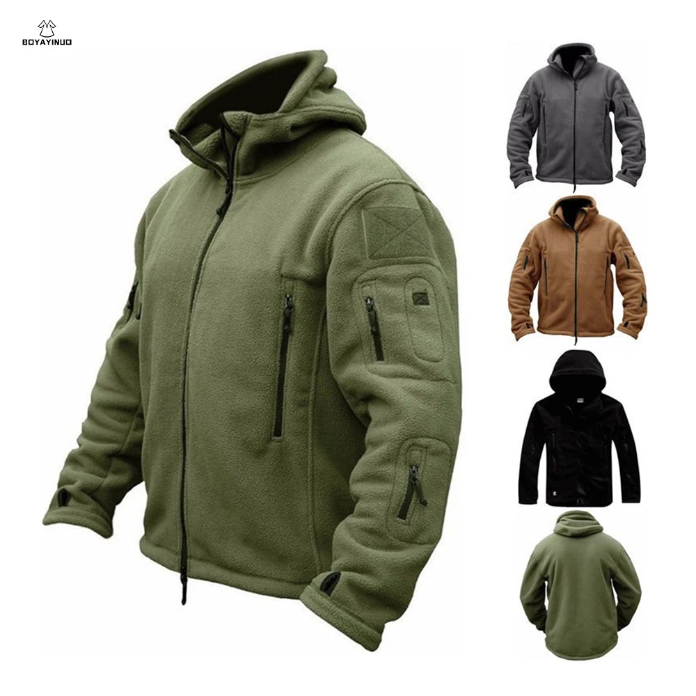Spring-Thermal-Fleece-Tactical-Jacket-Outdoor-Fleece-Softshell-Jacket ...