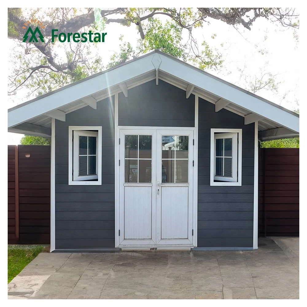 Brand New Outdoor Composite Wood Summer Garden House Fabricated Garden ...