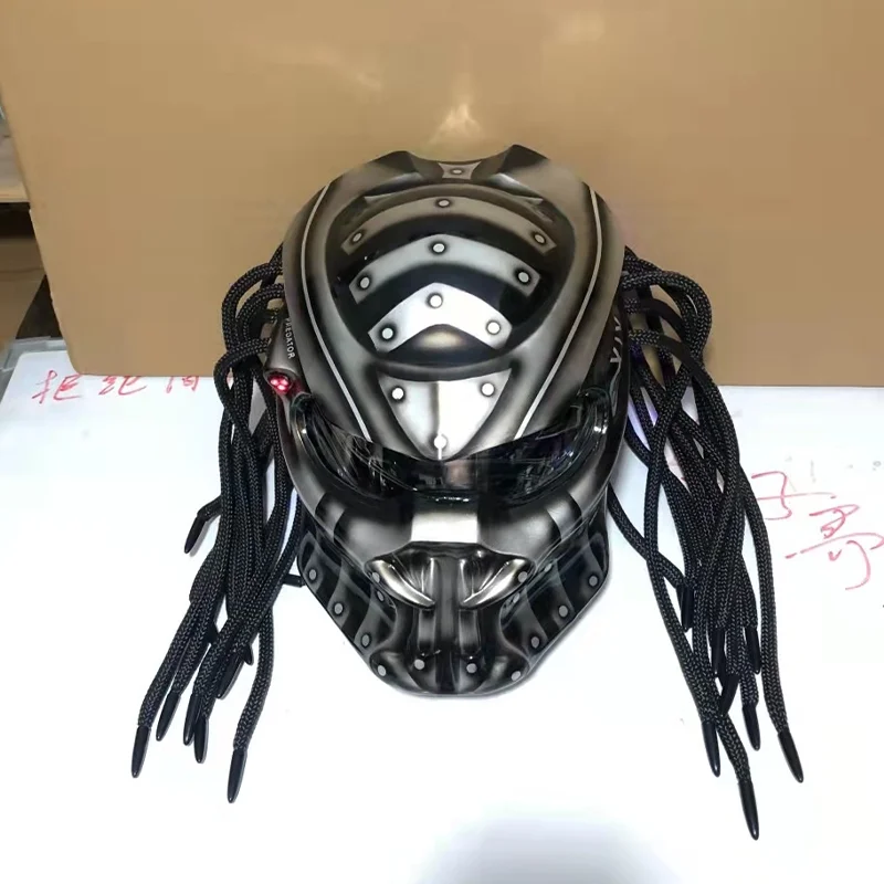 Motorcycle Predator Helmet Full Face DOT Certified High Quality Casco ...